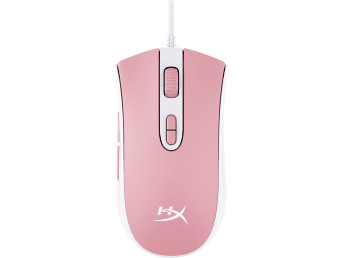 Mouse HyperX Pulsefire Core Blanco y Rosa (639P1AA) - Tienda HP.com Chile